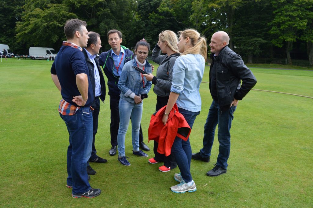 Tablet Treasure Hunt Team Building Activity - Wildfire Agency